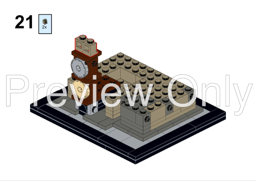 LEGO MOC Prague Astronomical Clock Tower (Architecture style) by ...