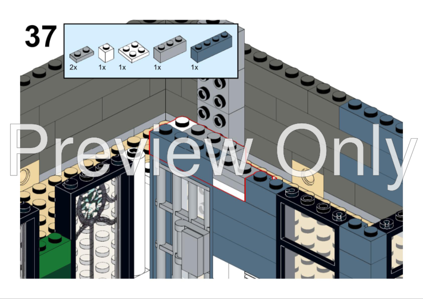 LEGO MOC 100 $ BILL-DING - 10251 Alternative Build by sleek_bricks ...