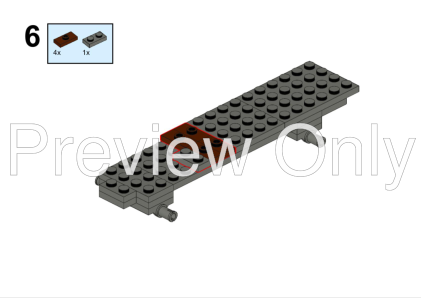Lego Moc Red Vintage Pickup By Brickaa Rebrickable Build With Lego