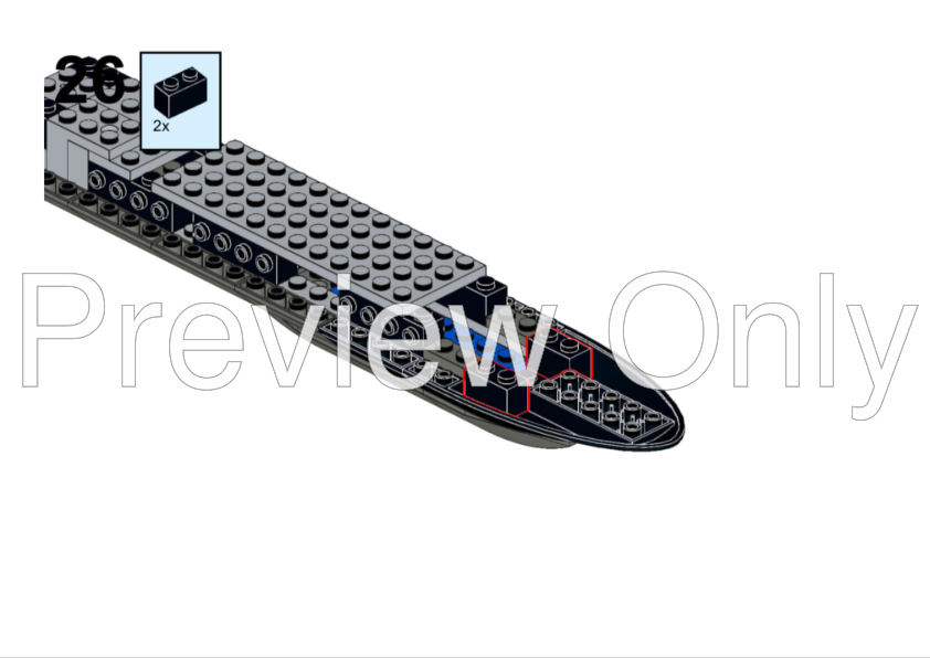 LEGO MOC-50517 The Invisible Hand by DMG Bricks | Rebrickable - Build ...