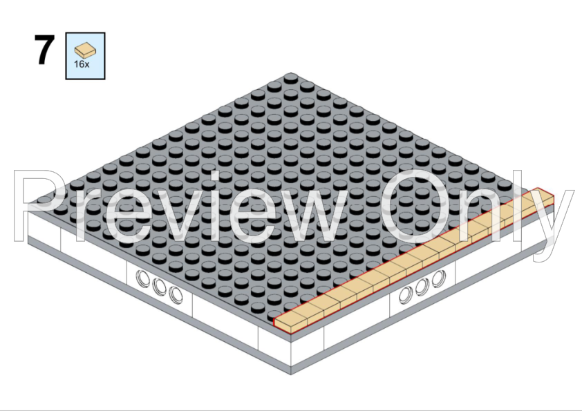 LEGO MOC Lions | mini modular ZOO by gabizon | Rebrickable - Build with ...