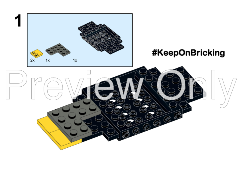 LEGO MOC 76897 Semi Truck by Keep On Bricking | Rebrickable - Build ...