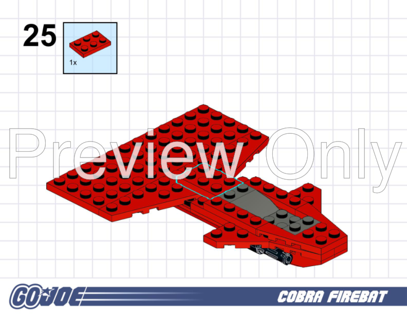 LEGO MOC GO Joe - Cobra Firebat by BigEasyBricks | Rebrickable - Build ...