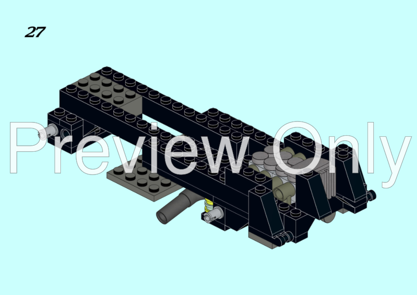 LEGO MOC Truck - Flatbed Deluxe Superduty (Dark Red) by Brick.Mocman ...