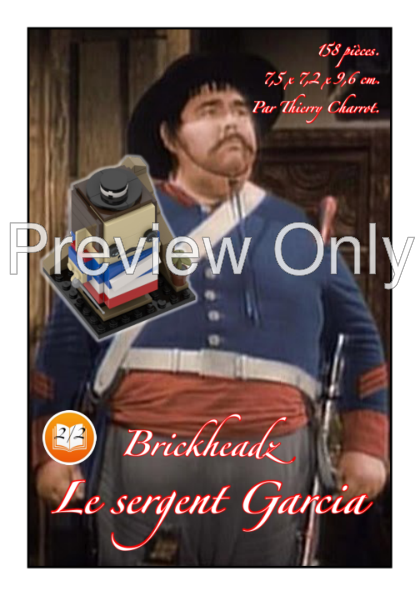 LEGO MOC Brickheadz - Bookends - Zorro by Thierry | Rebrickable - Build ...