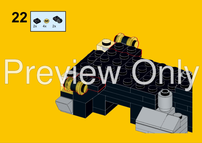 LEGO MOC 5590 - 6 Stud City Version - Whirl and Wheel Super Truck by ...