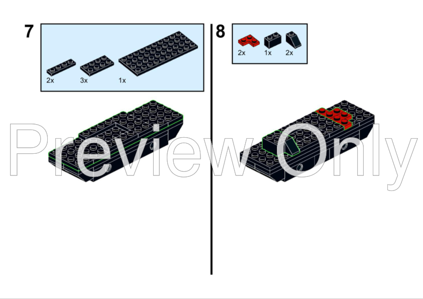 LEGO MOC 7722 NG - Powered Up tender & freewheel locomotive mod by ...
