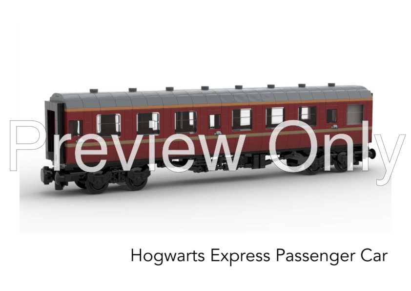 LEGO MOC HP Express Passenger Car by brickdesigned_germany ...