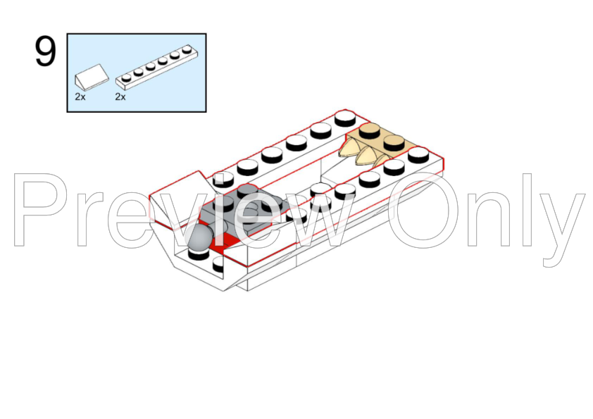 Lego Moc Bowhead Whale 31088 2 To 1 By Bricksmartworkshop Rebrickable