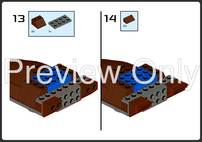 LEGO MOC Jabba's Sail Barge Microfighter by Liio | Rebrickable - Build ...