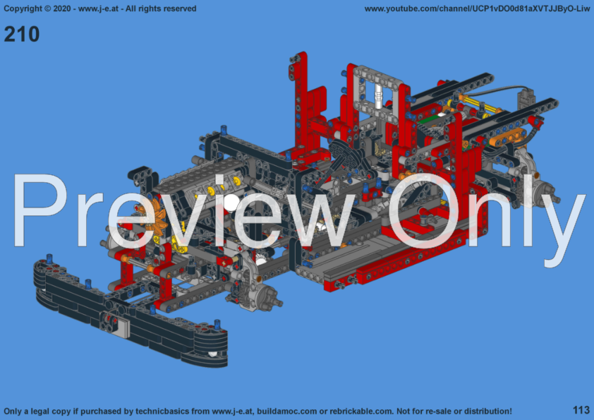 LEGO MOC 42082 P-Model - American Pickup Truck by technicbasics ...