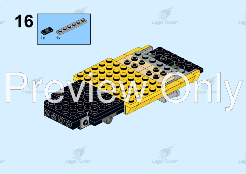 LEGO MOC 1978 Ford F-250 by TheBoostedBrick | Rebrickable - Build with LEGO