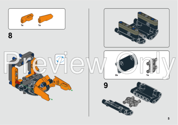 LEGO MOC Twin Engine Rescue Helicopter by mominbilal | Rebrickable ...