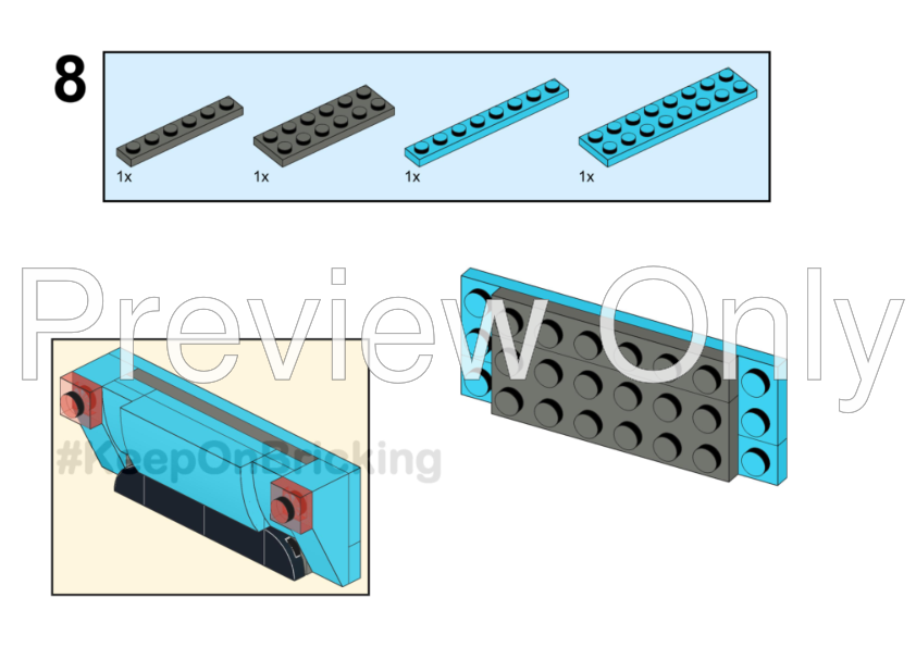 LEGO MOC 76898 Shooting Brake by Keep On Bricking | Rebrickable - Build ...