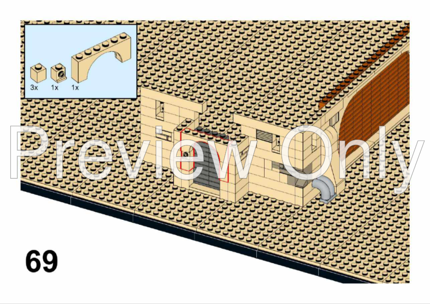LEGO MOC LEGO MOC SW Tatooine Mos Eisley Cantina #3 | PDF instructions ...