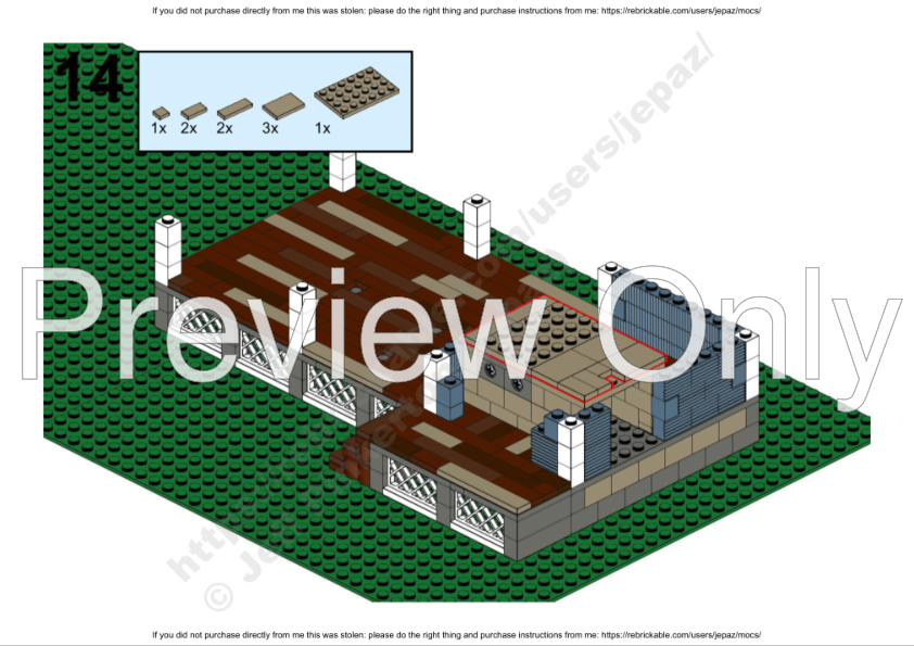 LEGO MOC Pulp Mill Chipping Shed PM6 by jepaz | Rebrickable - Build ...
