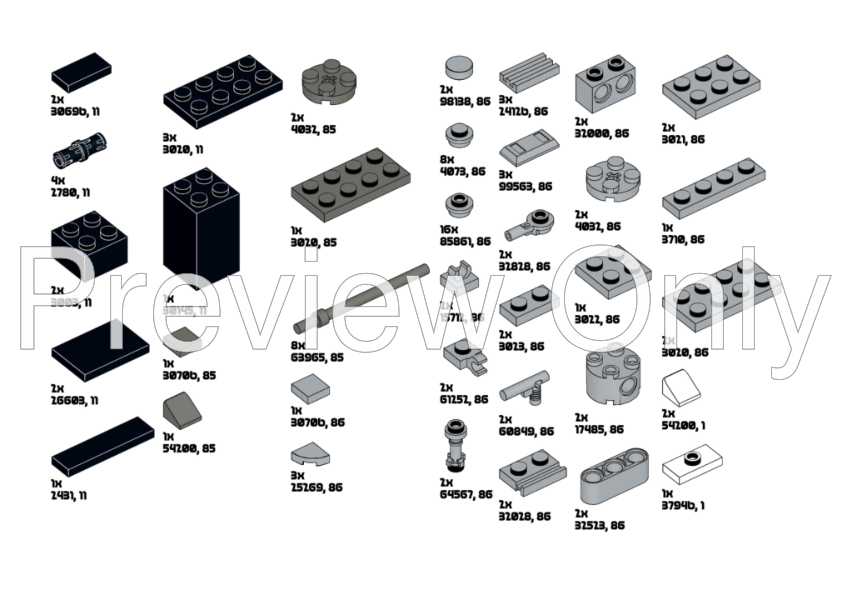 Lego Moc Pixel Dans Y Wing Ucs Mini Scale 1125 By Pixel Dan