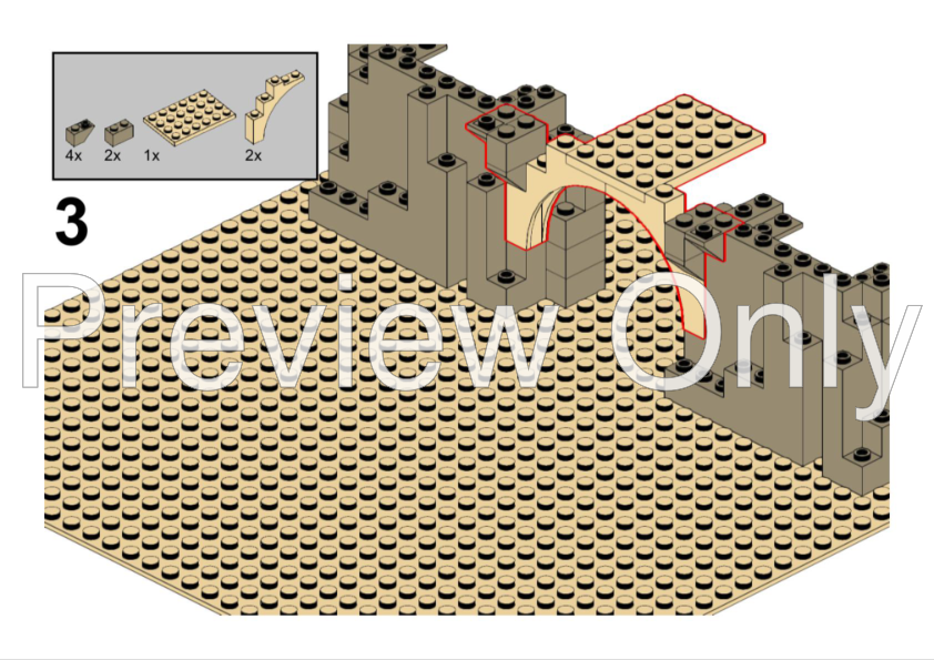LEGO MOC Cave Wall / Mine / Cliffs / Western Set by Brick.Mocman ...
