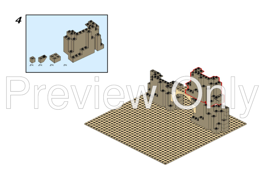 LEGO MOC Cave Wall / Mine / Cliffs / Western Set by Brick.Mocman ...
