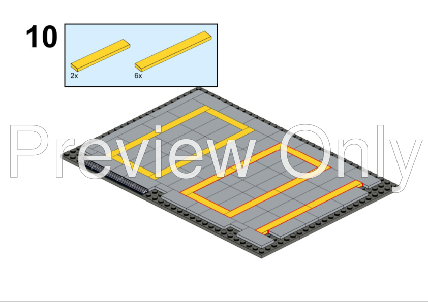 LEGO MOC Modular Parking Lot by Juri_lego | Rebrickable - Build with LEGO