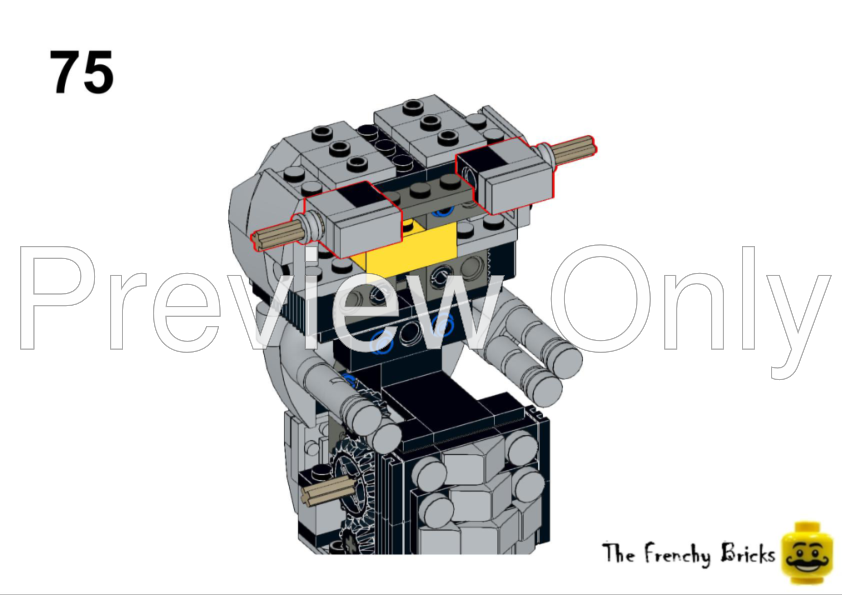 LEGO MOC Mecha Godzilla Kiryu by frenchybricks | Rebrickable - Build ...