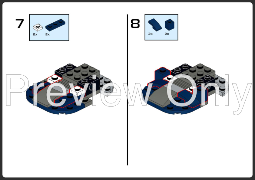 LEGO MOC Slave I Microfighter (Jango) by Liio | Rebrickable - Build ...