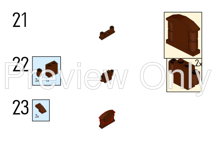 LEGO MOC Modular Invert Corner - Cemetery Secret by email80 ...