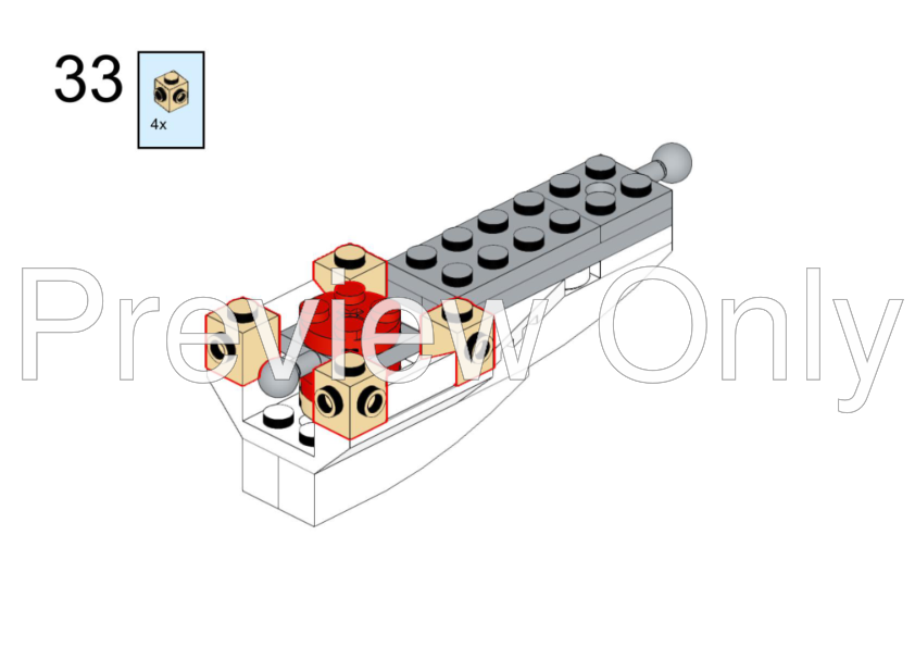 LEGO MOC Dunkleosteus 31088 2 to 1 by bricksmartworkshop | Rebrickable - Build with LEGO