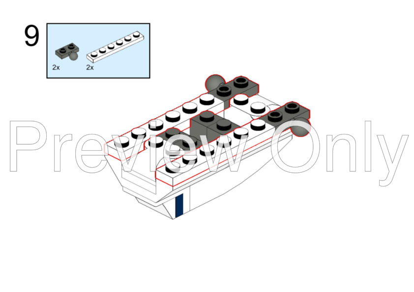 LEGO MOC Ichthyosaurus 31088 2 to 1 by bricksmartworkshop | Rebrickable ...