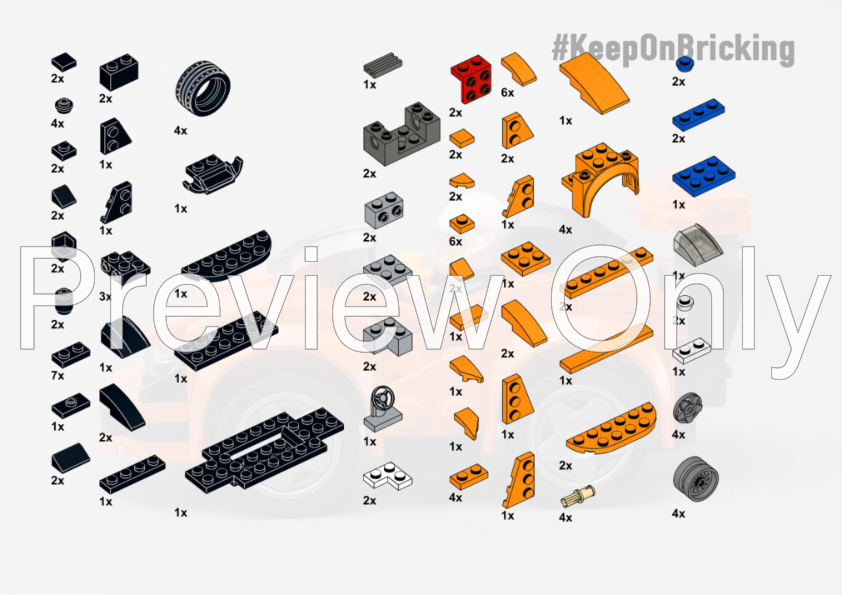 LEGO MOC 75880 Mini BUGGY by Keep On Bricking | Rebrickable - Build ...