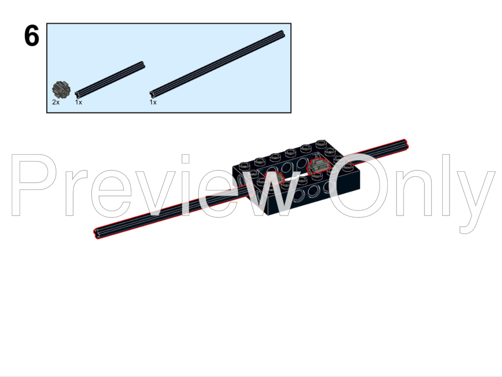 LEGO MOC GBC Peaucellier–Lipkin Linkage Lift by NonsenseWars ...