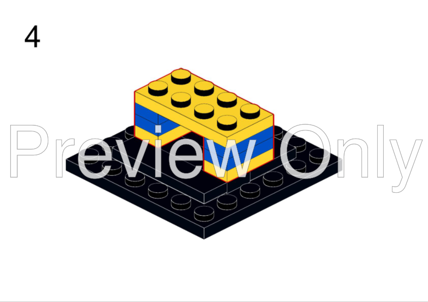 LEGO MOC Cyclops X-Men BrickHeadz by NinjaChips20 | Rebrickable - Build ...
