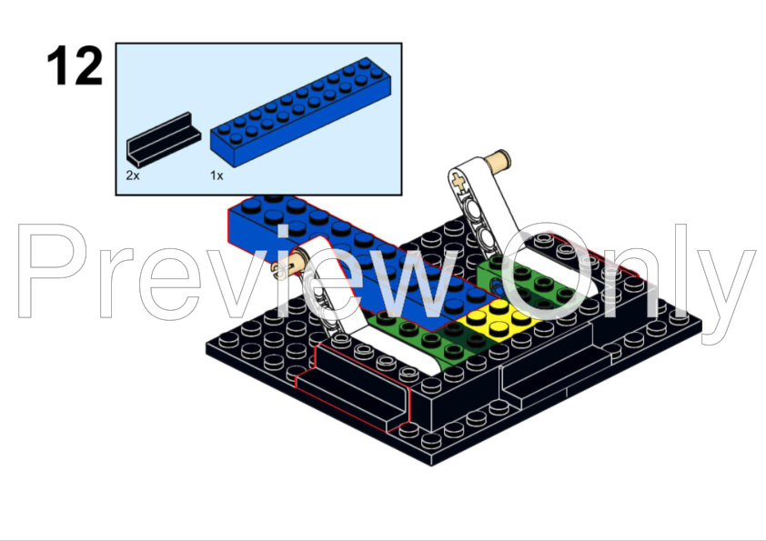 LEGO MOC Torosaurus Fossil by Spinobreaker | Rebrickable - Build with LEGO