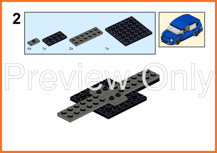 LEGO MOC Blueberry, Shaun, and Gus by theorangebrick | Rebrickable ...