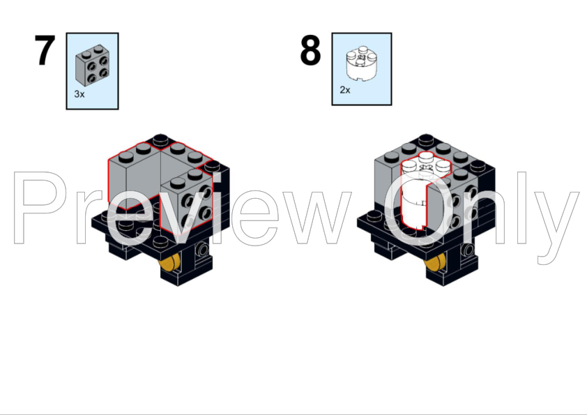 LEGO MOC Novatrooper Elite Brickheadz by FMbricks | Rebrickable - Build ...