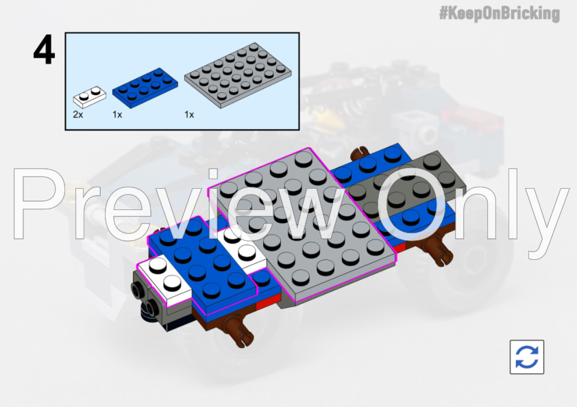 LEGO MOC 60272 4in1 by Keep On Bricking | Rebrickable - Build with LEGO