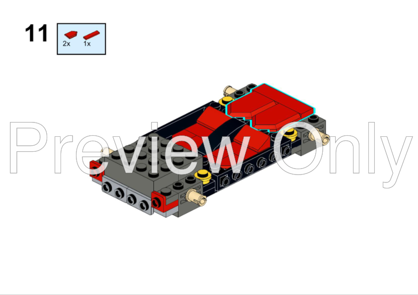 LEGO MOC Truck - Alternative build 2 - 76895 by n2brick | Rebrickable ...