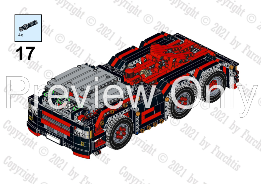 LEGO MOC Scania Truck R 620 Custom by Furchtis | Rebrickable - Build ...