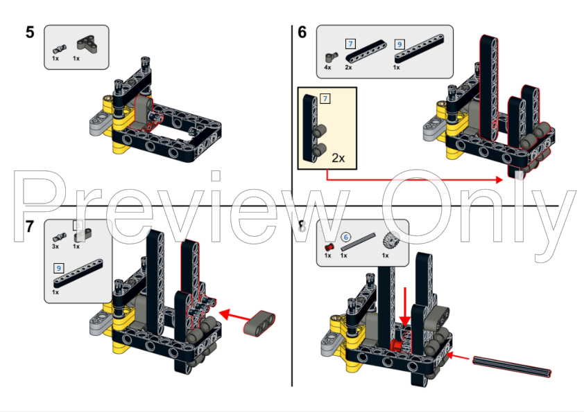 LEGO MOC CAT 994K - RC Wheel Loader by ufotografol | Rebrickable ...