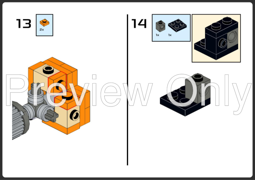 LEGO MOC Sebulba's Podracer Microfighter by Liio | Rebrickable - Build ...