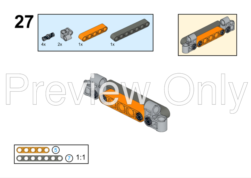 LEGO MOC 42093 C model-Porsche 930 by sthrom | Rebrickable - Build with ...