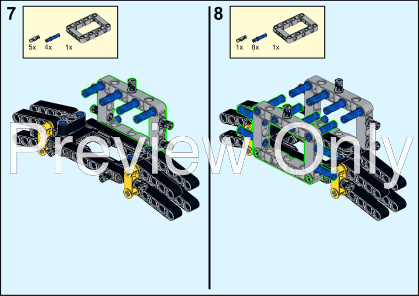 Lego Moc Xtreme Tracked Racer By Theoderic Rebrickable Build With Lego