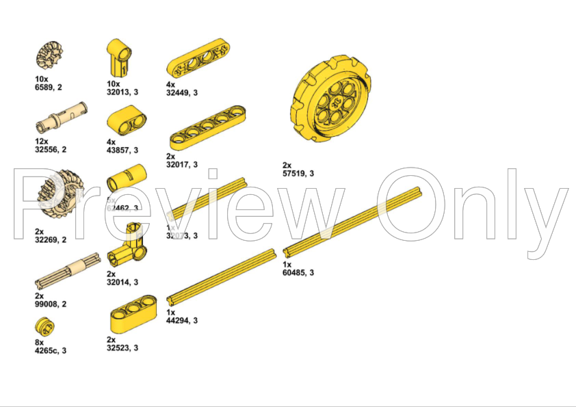 LEGO MOC Ripsaw Subtractor MkIII by El-Kapibara | Rebrickable - Build ...