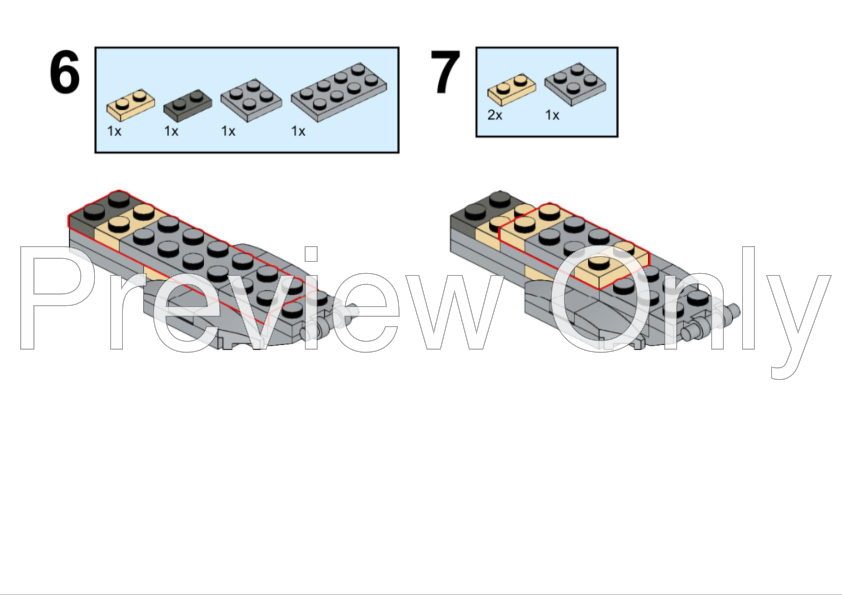 Lego Moc Mini Razor Crest By Mendolorianmocs Rebrickable Build With