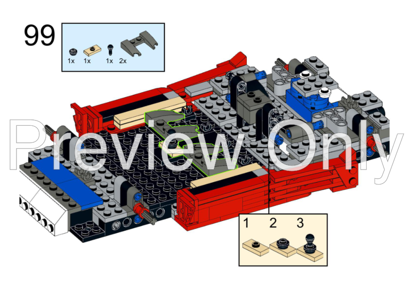 LEGO MOC Lamborghini Countach LP5000 QV - Red version by Rastacoco ...