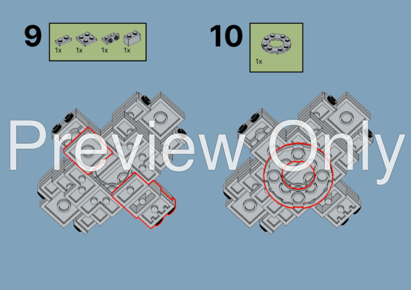 Lego Moc Build Your Own Tie Megapack By Thomin Rebrickable Build