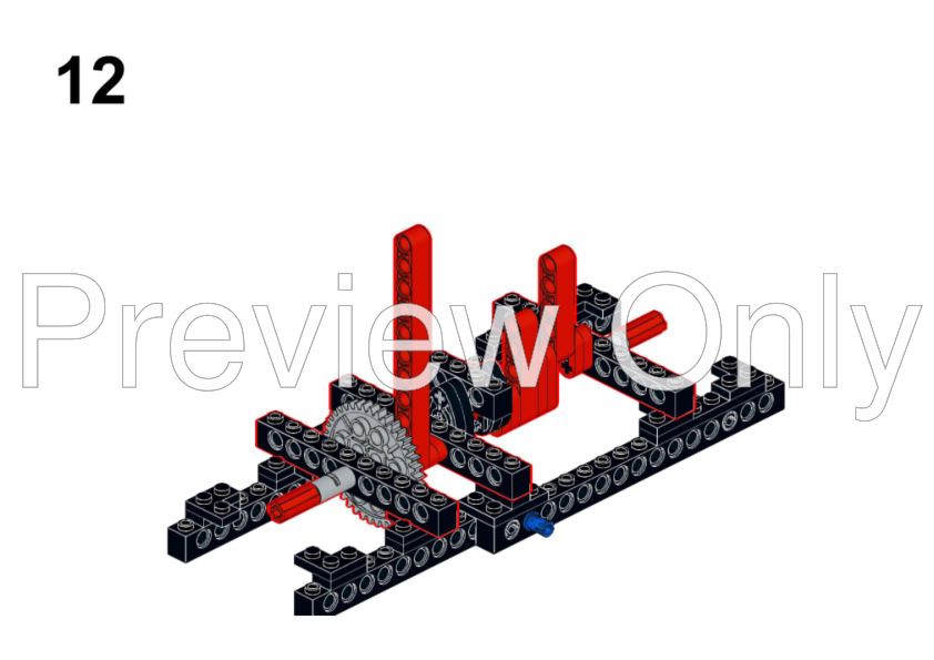 LEGO MOC GBC Vertical Stepper v2.1 by NonsenseWars | Rebrickable ...
