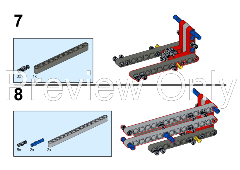 LEGO MOC Dodge RAM Dually Pickup Truck (DRW) with trailer and Bowman ...