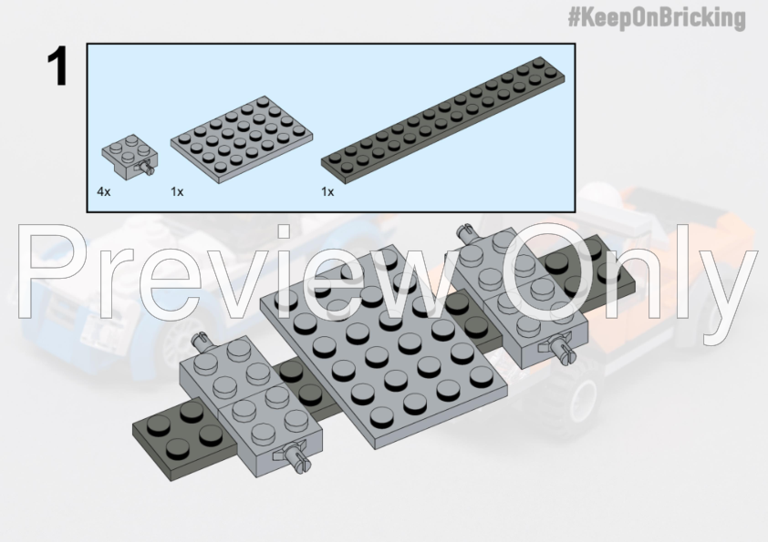 LEGO MOC 60233 Cabrio CLUB by Keep On Bricking | Rebrickable - Build ...