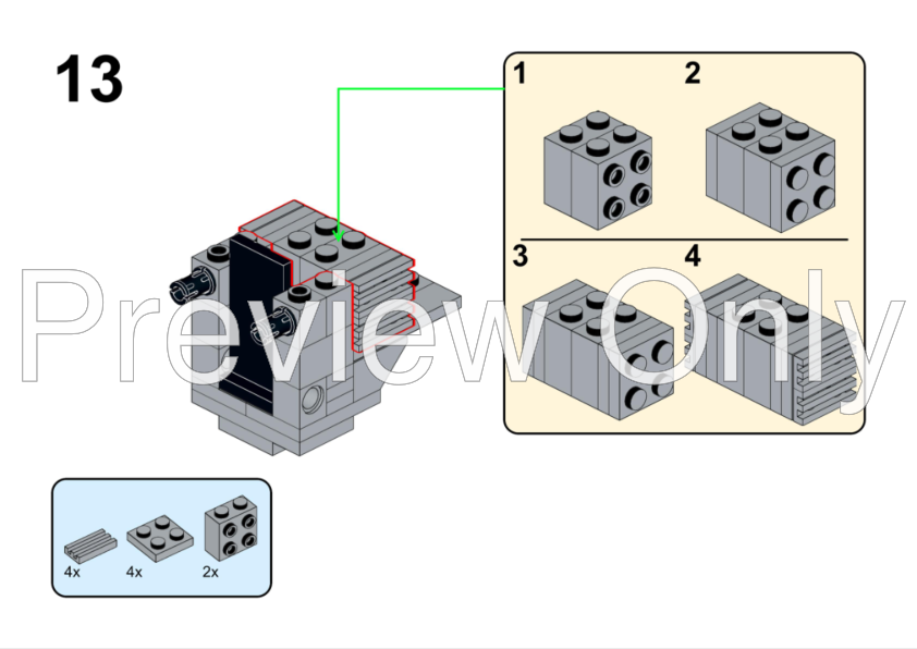 LEGO MOC AT-PT / Hunchback by ThrawnsRevenge | Rebrickable - Build with ...